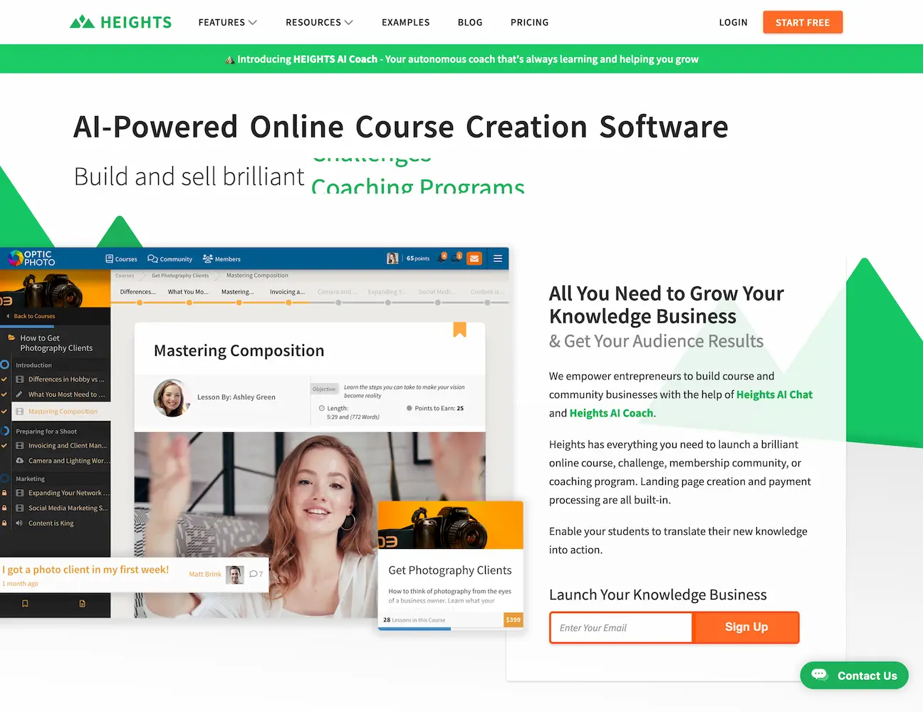 Heights Platform-AI-powered Online Course Creation Software | Explore ...